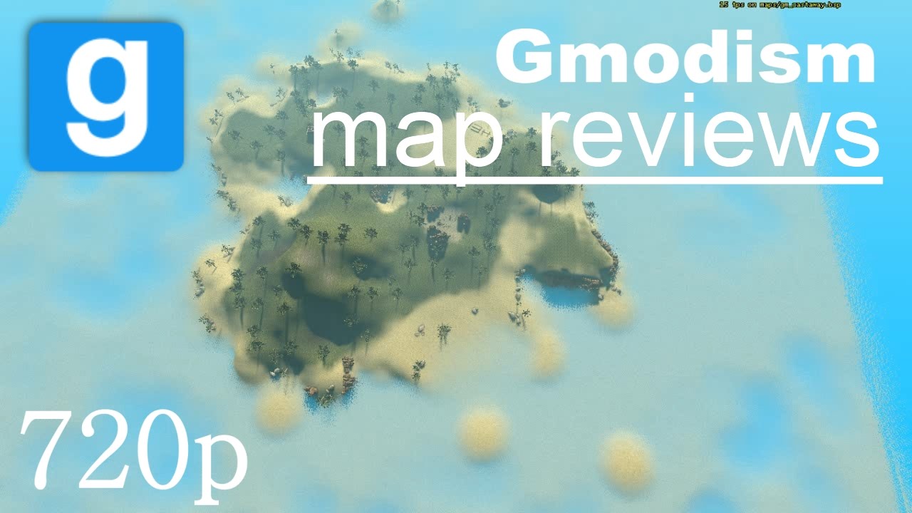 Garry's Mod Map Review: Gm_Castaway - YouTube