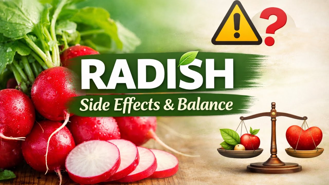Radish 🌿 Side Effects & Balance | What Science Really Says | الأضرار ...