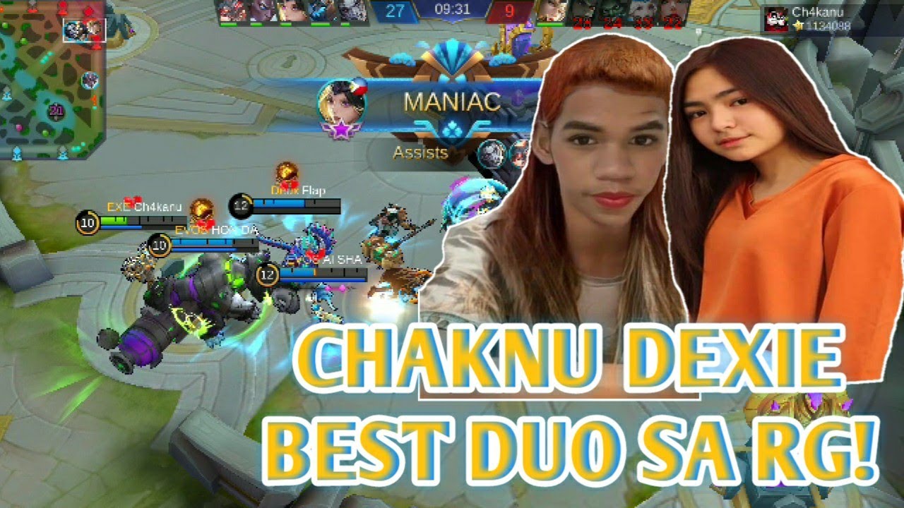 CHAKNU DEXIE BEST DUO SA RG | Dexie lakas mag lunox - YouTube