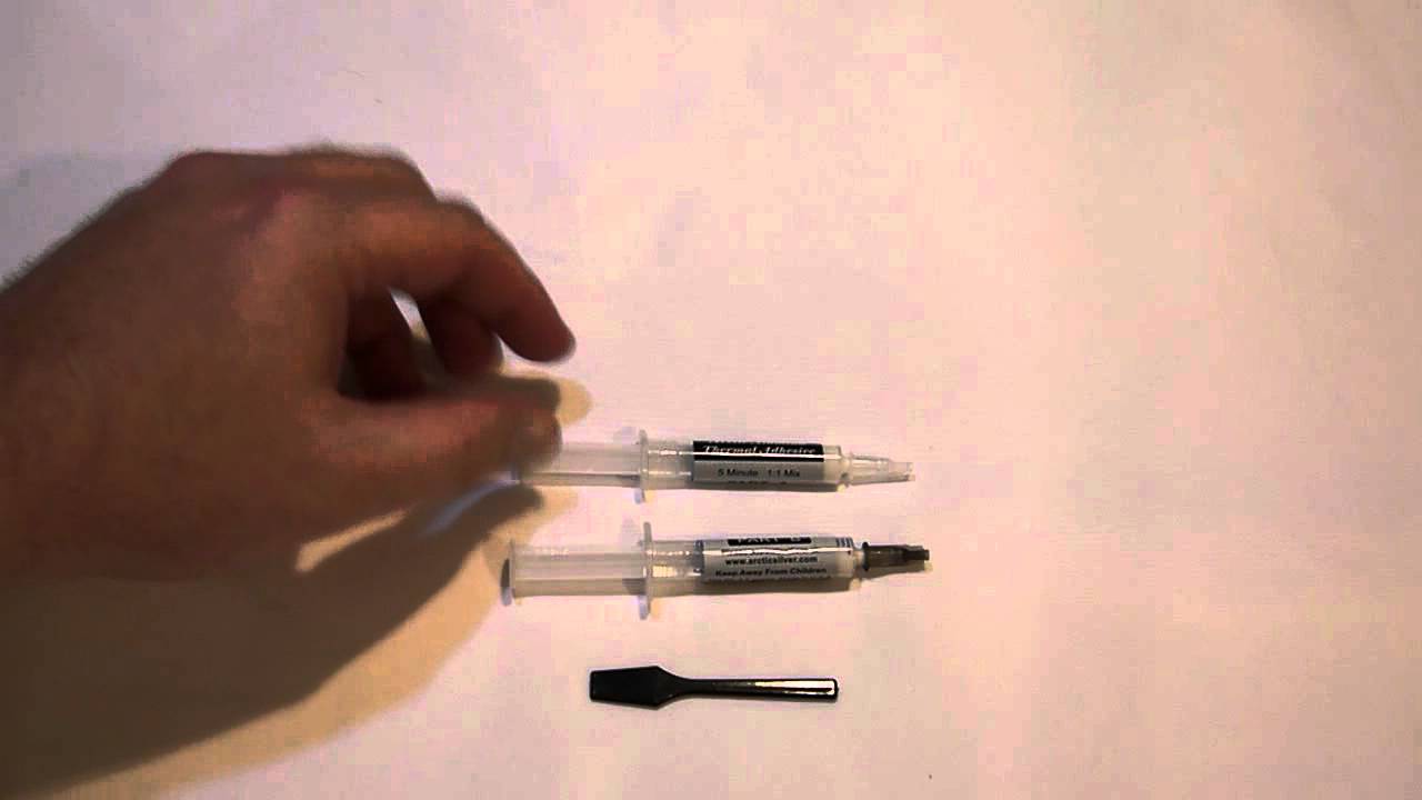 Arctic Alumina Thermal Adhesive Unboxing - YouTube