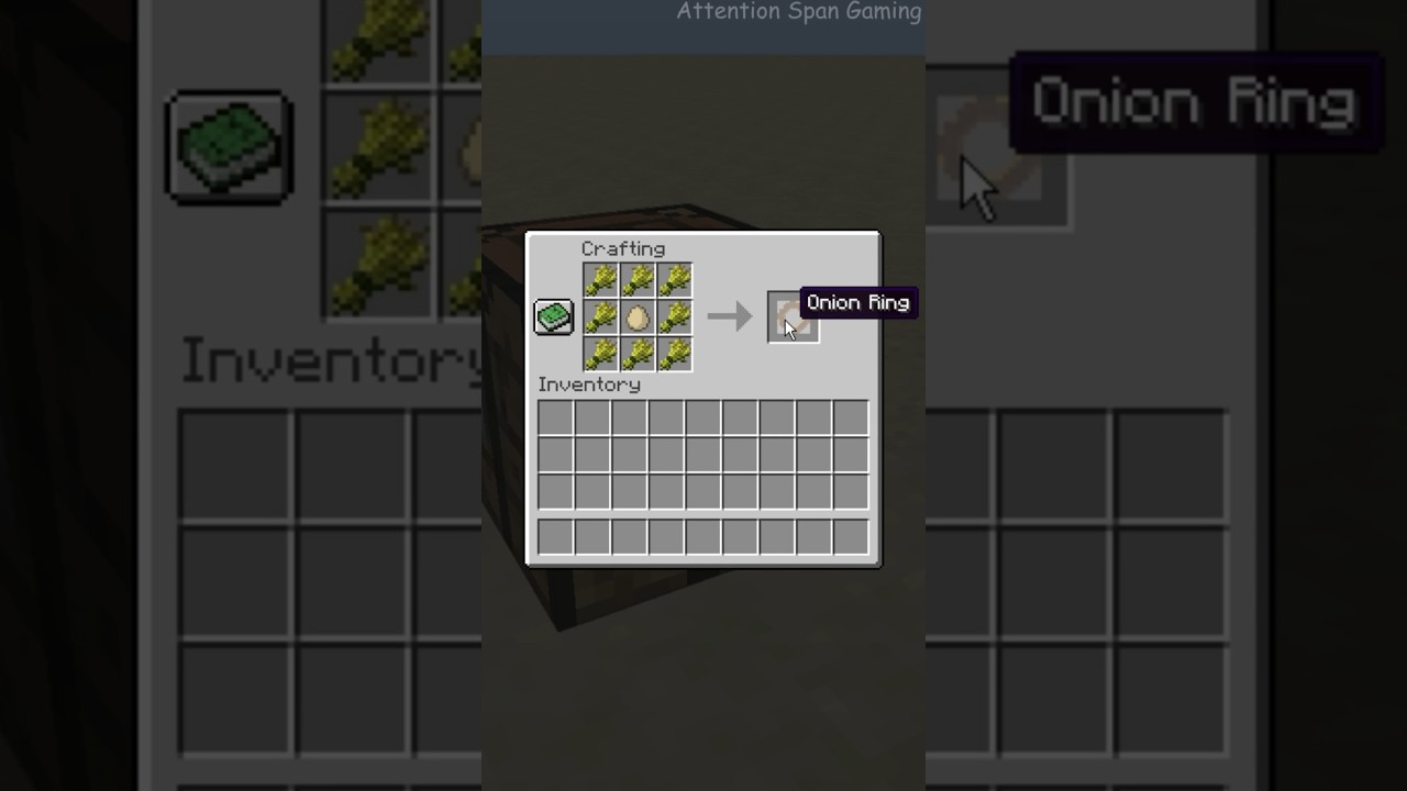 Mojang added the ONION RING #minecraft - YouTube