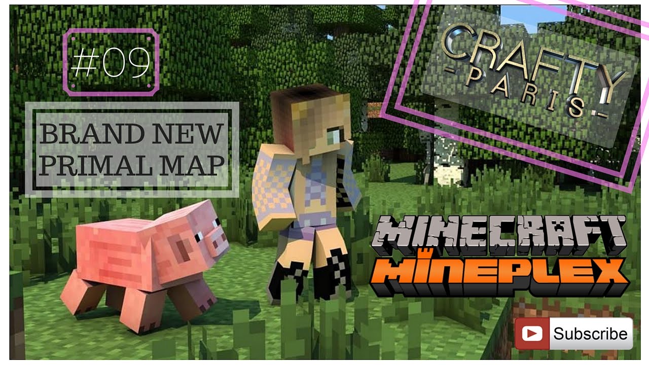 Minecraft Mineplex #09 New Survival Maps / Primal Map - YouTube