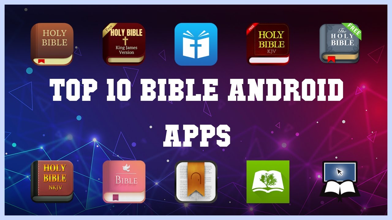 Top 10 Bible Android App | Review - YouTube