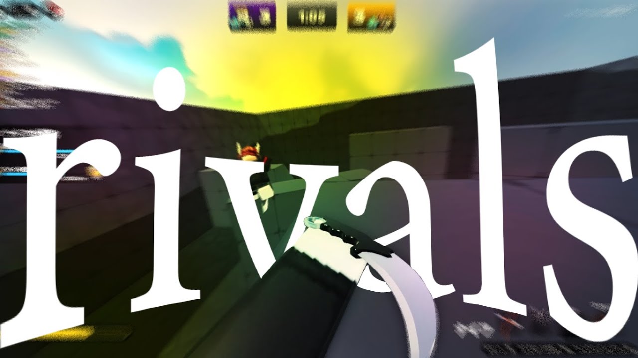 【Roblox】rivals knife crip - YouTube