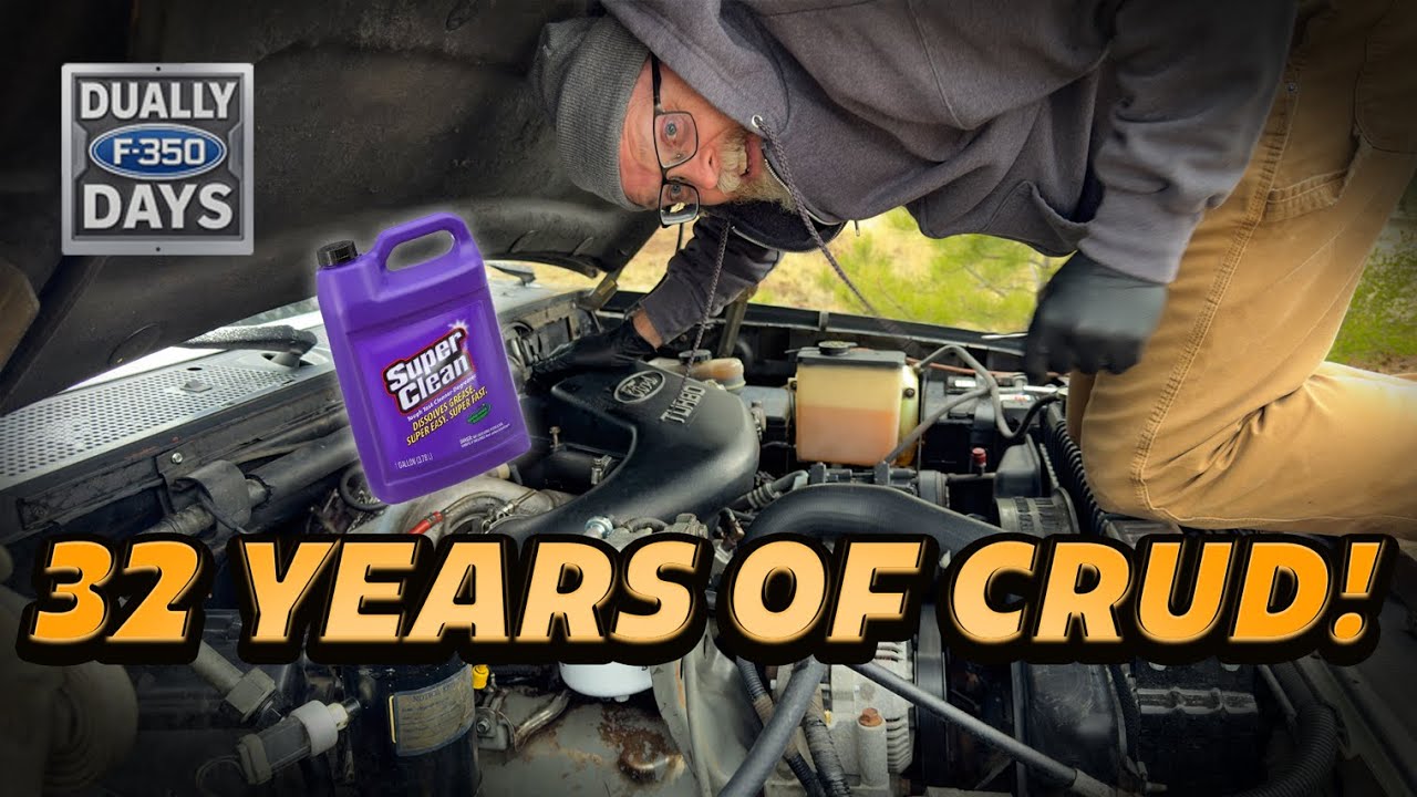Super Clean your Engine Bay - YouTube
