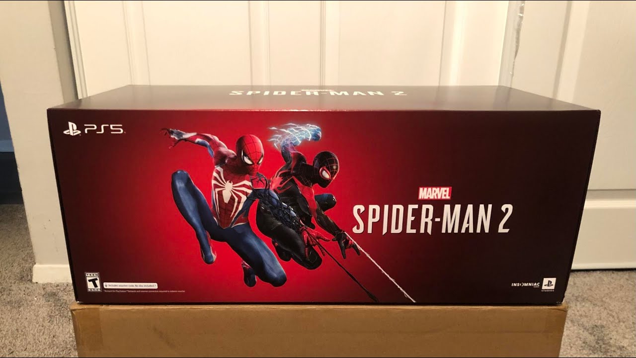 Spider Man 2 PS5 Collectors Edition Unboxing!! - YouTube