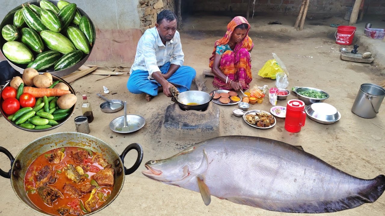 First time CHITOL FISH CURRY recipe and aloo with potol cooking by ...