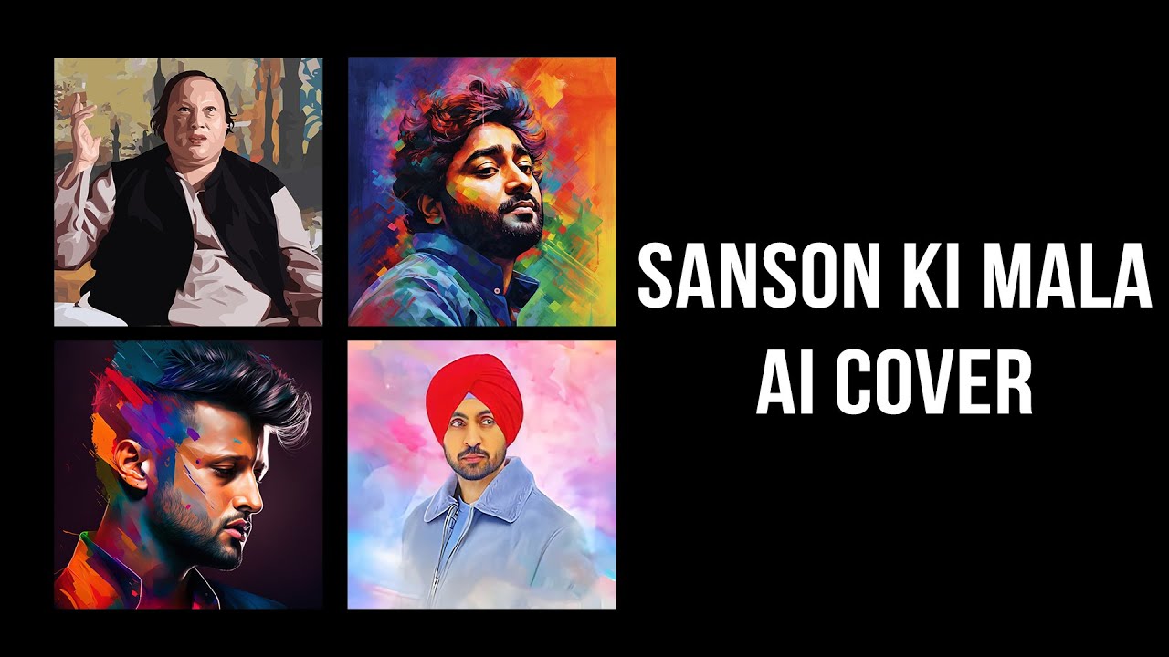 Sanson Ki Mala | Rahat x Nusrat Fateh Ali Khan AI | Diljit AI | Atif AI ...