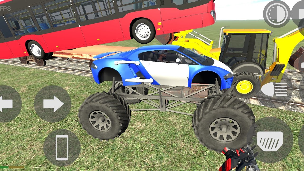 IBD 3D#196Moster Car, Thar, Police Car/Indian Bikes Driving 3D - YouTube