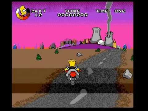 Sega Genesis(AKA MegaDrive) - Virtual Bart Loading Screen - YouTube