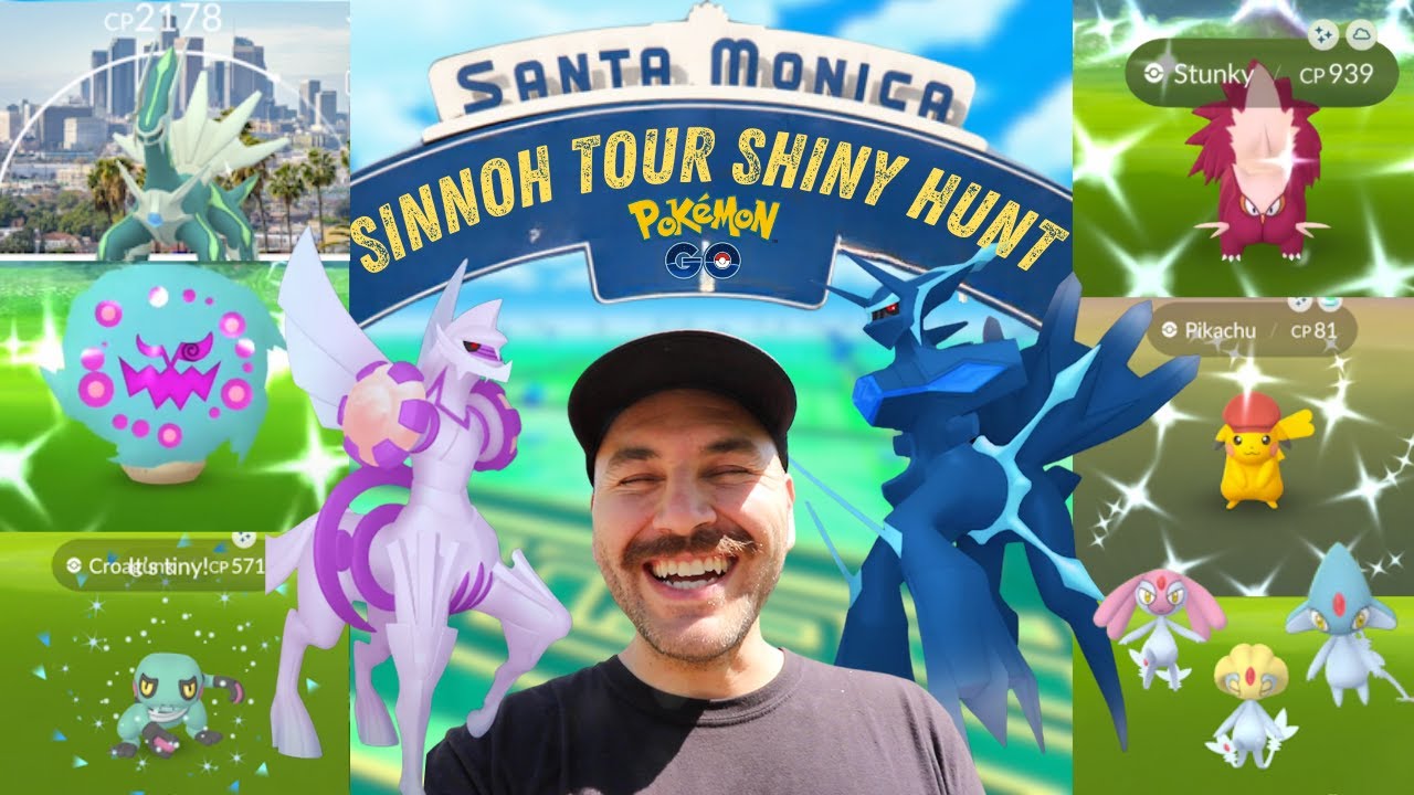 I Got SINNOH TOURS RAREST SHINY! Thanks Santa Monica! - YouTube