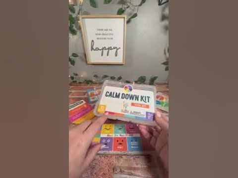 Check out this great calm down kit from Amazon!!! - YouTube