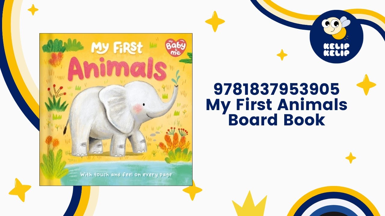 9781837953905 My First Animals Board Book - YouTube