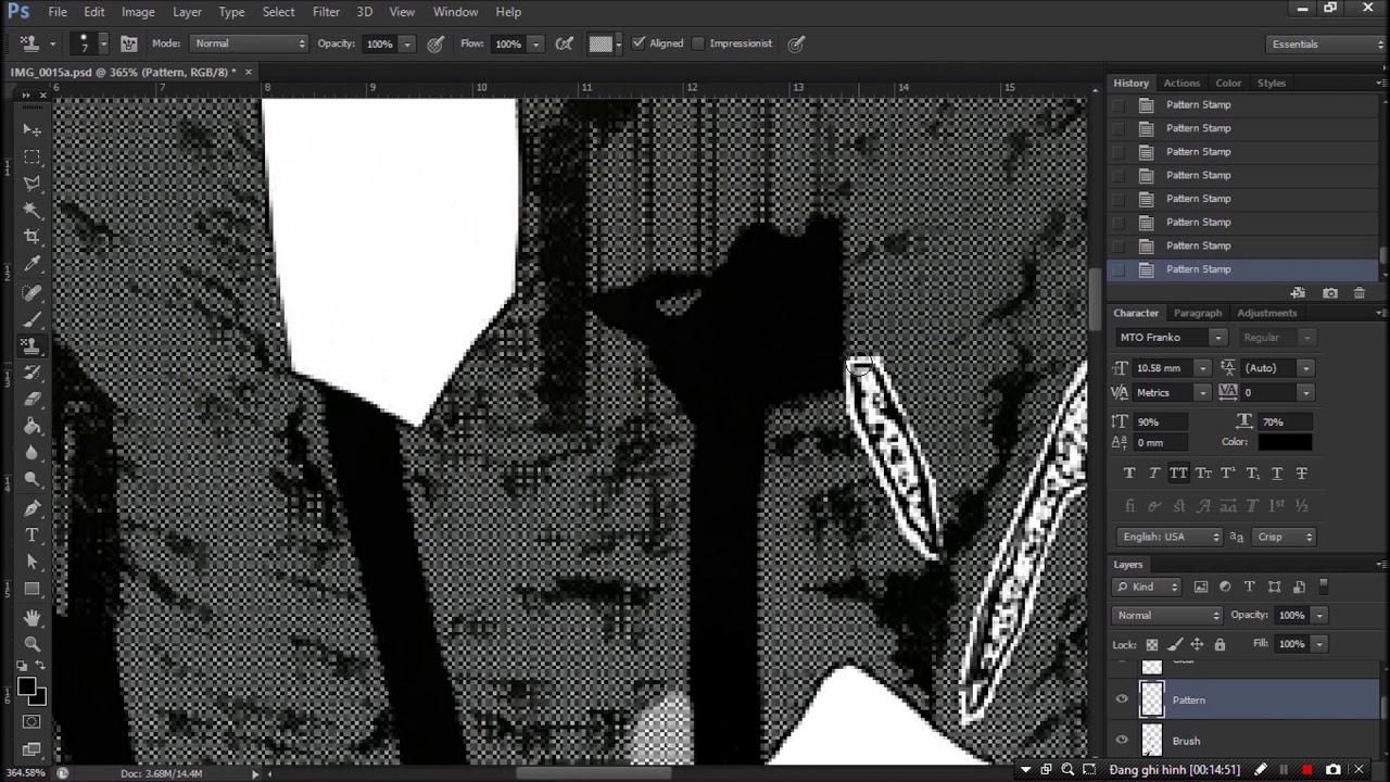 [Redraw] Hướng dẫn redraw gradient pattern - P2 - YouTube