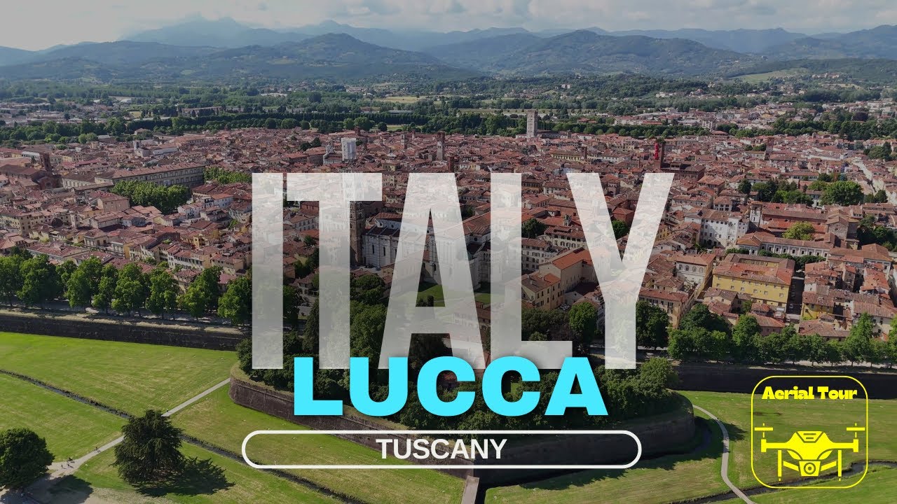 Lucca, Italy Aerial Views in 4K | Stunning Drone Tour Over Tuscany’s ...