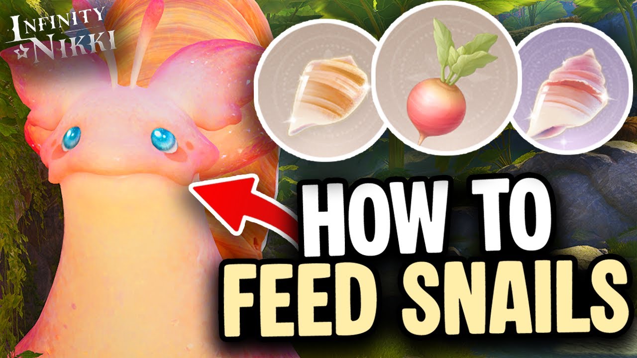 How to Feed & Cure Snails for Shell Crystals! - Infinity Nikki Version ...