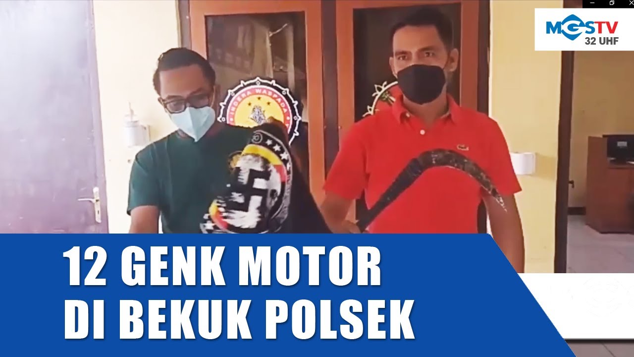 12 ANGGOTA GENK MOTOR DIBEKUK PETUGAS POLSEK PARUNG KUDA POLRES ...