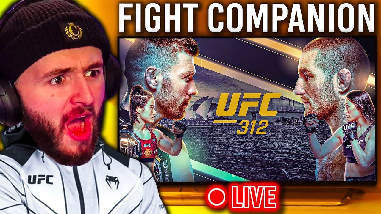 LIVE Reaction to UFC 312! | 🔴 LIVE Fight Companion - YouTube