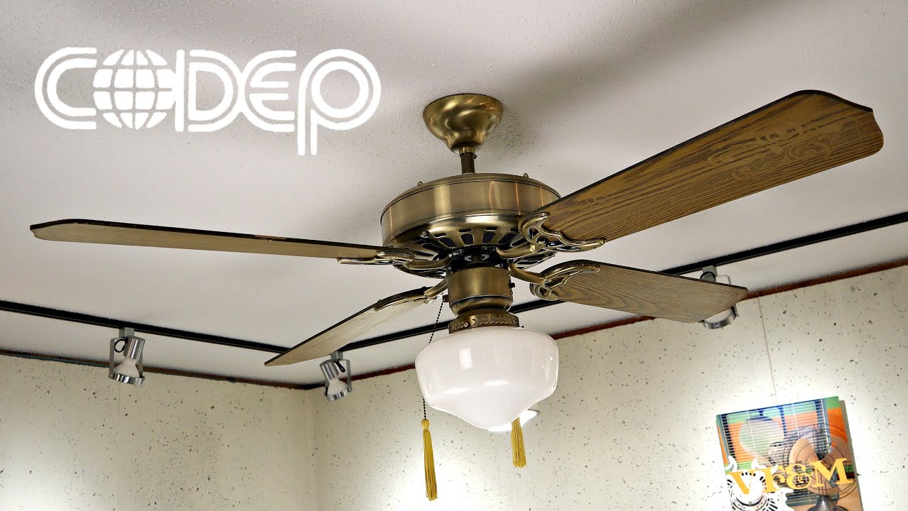 Codep Windsong Ceiling Fan | 1080p HD Remake - YouTube
