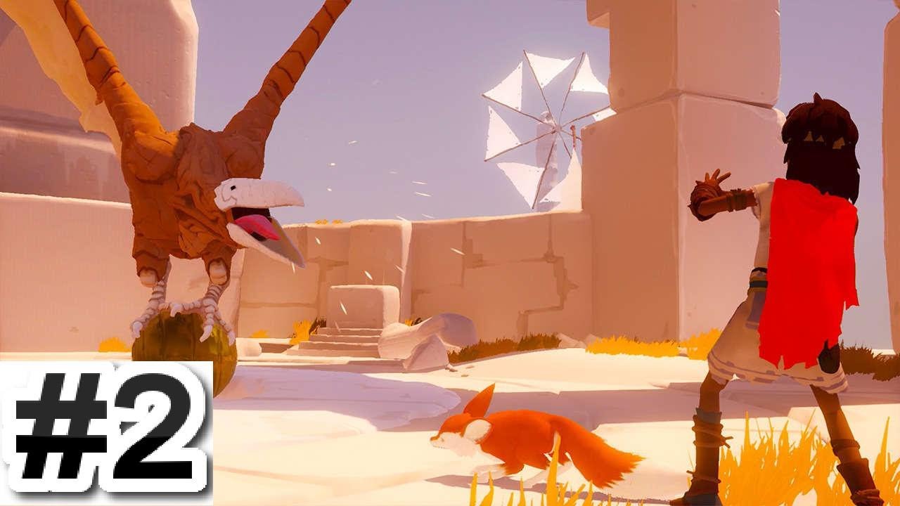 RiME Walkthrough - Part 2 Giant Enemy BIRD!!! No Commentary HD 1080p ...