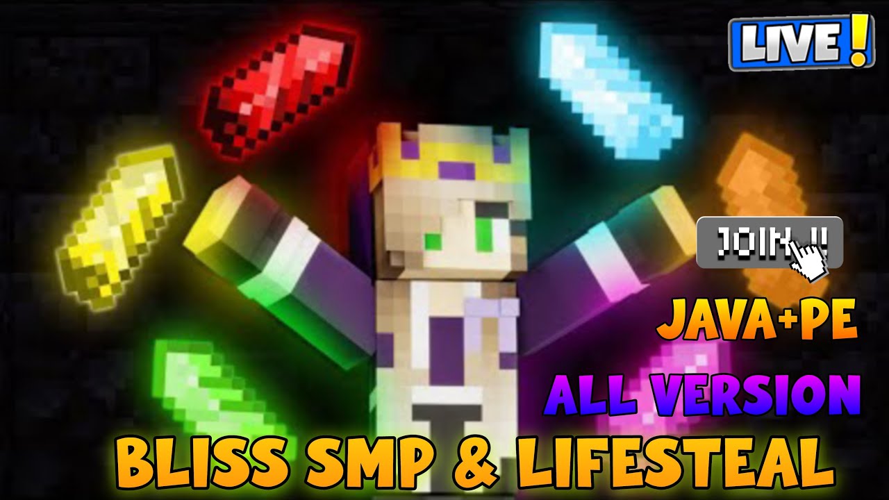 Lifesteal Public 24/7 online SMP || Public Lifesteal Server IP+PORT 🔴 ...