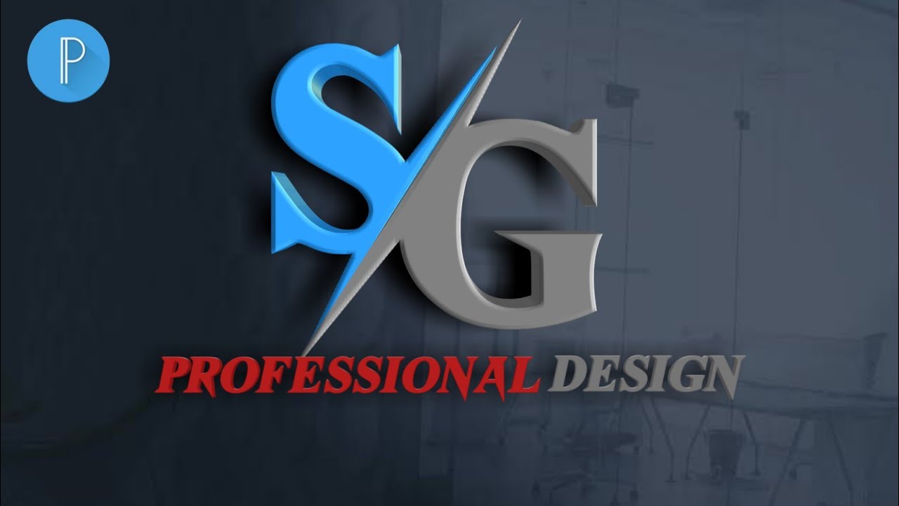 Youtube Channel Ka logo Banaye Free How to Make 3D professional Logo In ...
