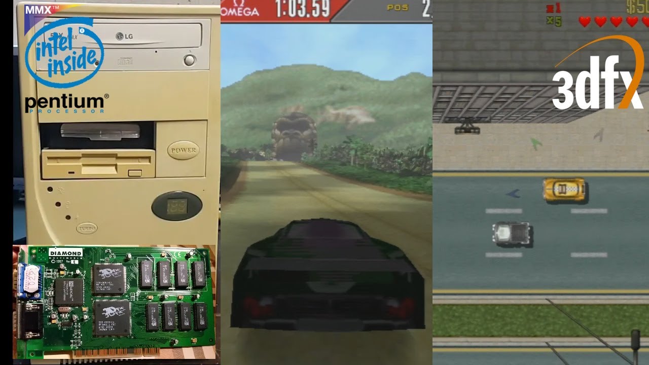 1997 Gaming PC build gets the 3dfx Voodoo upgrade after all! - YouTube