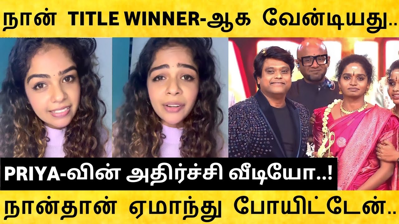 Super Singer Season 9 : Title Winner Result Wrong ! Shocking Video Of ...
