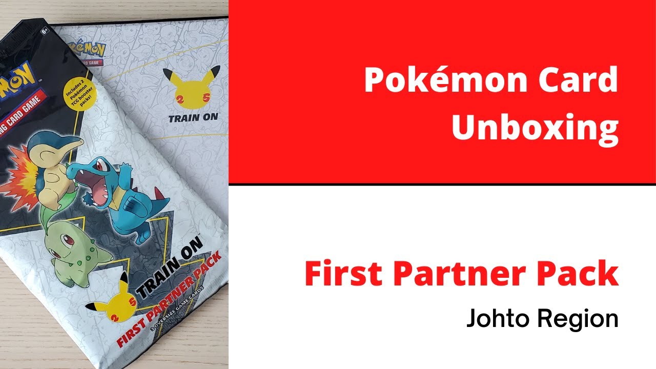 Pokémon First Partners Johto Pack Unboxing (Vertical Video) - YouTube