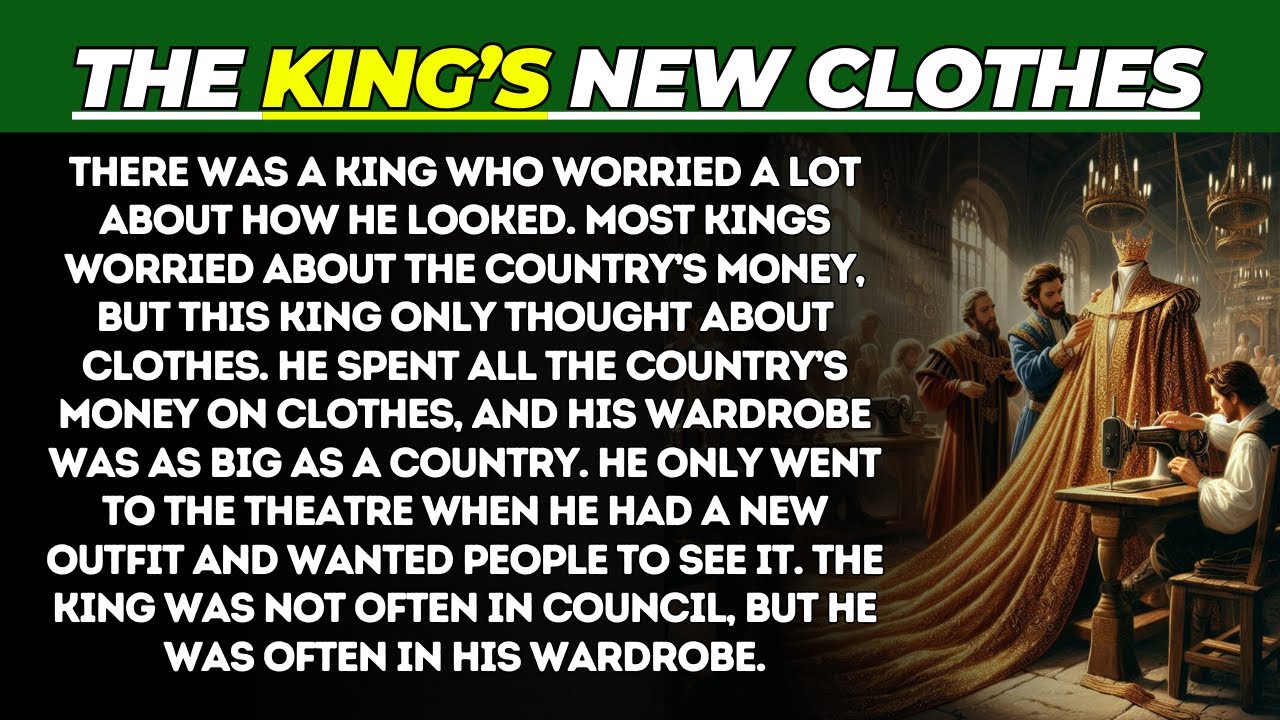 The King’s New Clothes | Learn English through Storytelling # ...