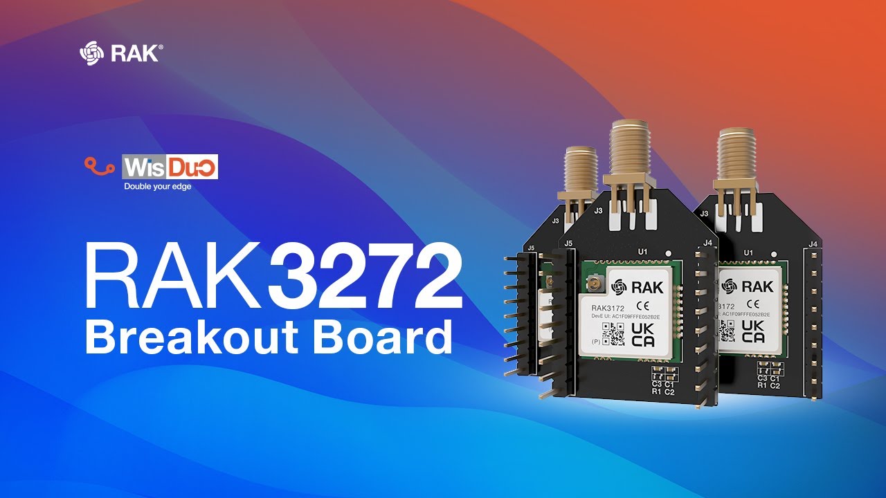 RAK3172 Breakout BoardRAK3272S Based on LoRa & STM32WLE5CC #Shorts ...