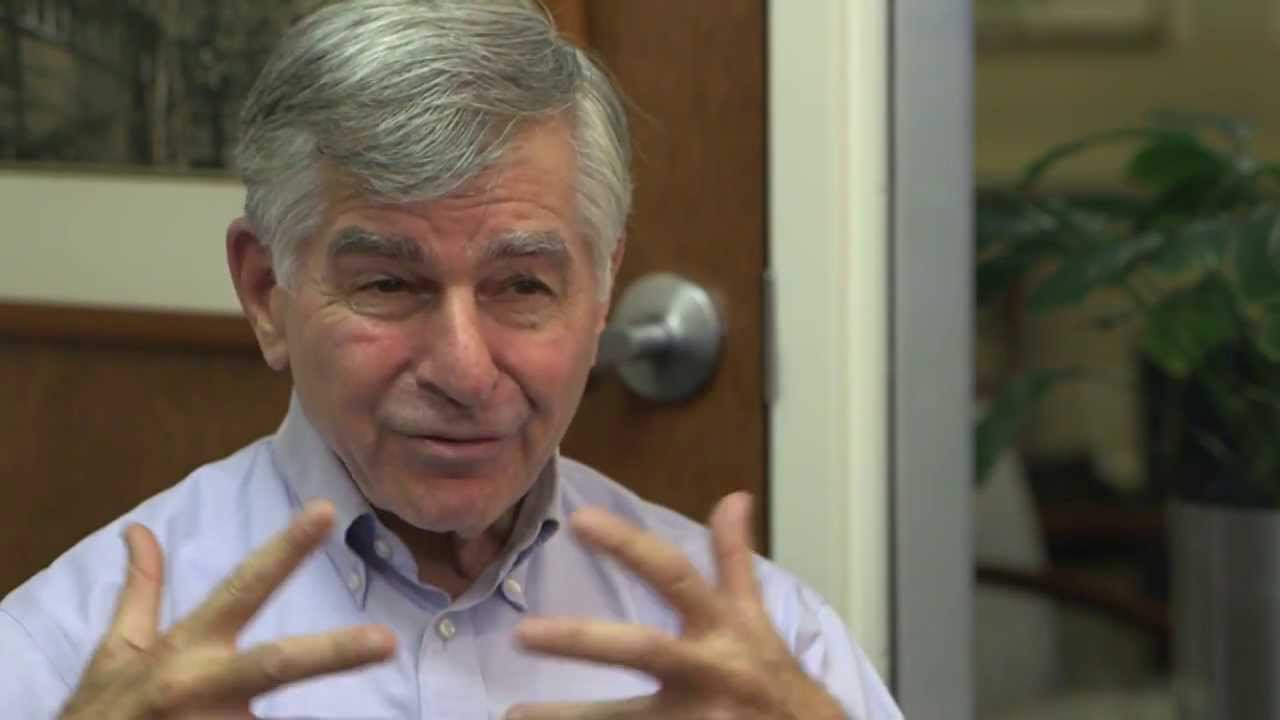Gov. Michael Dukakis speaks about the Doctor of Law & Policy at ...