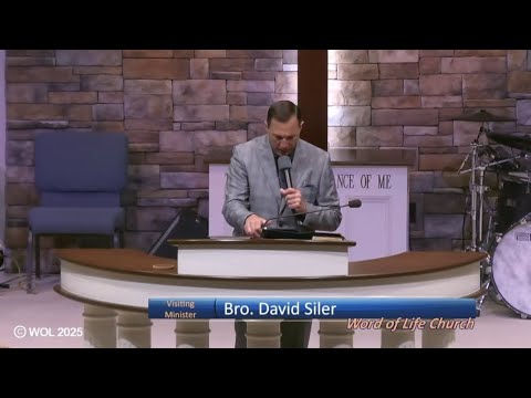 Stepping Out Of The Boat - Bro. David Siler, WOLJC - YouTube