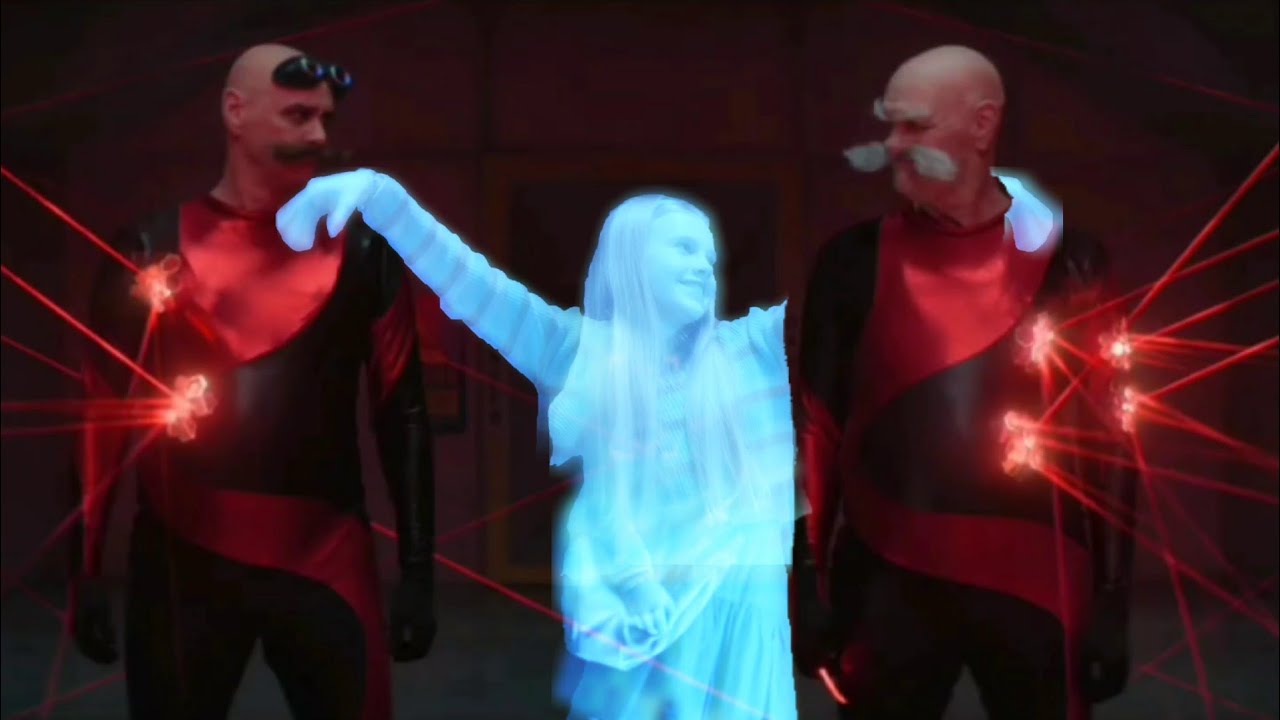 Sonic 3 Robotnik Dance Scene... but Maria's ghost picked the music ...