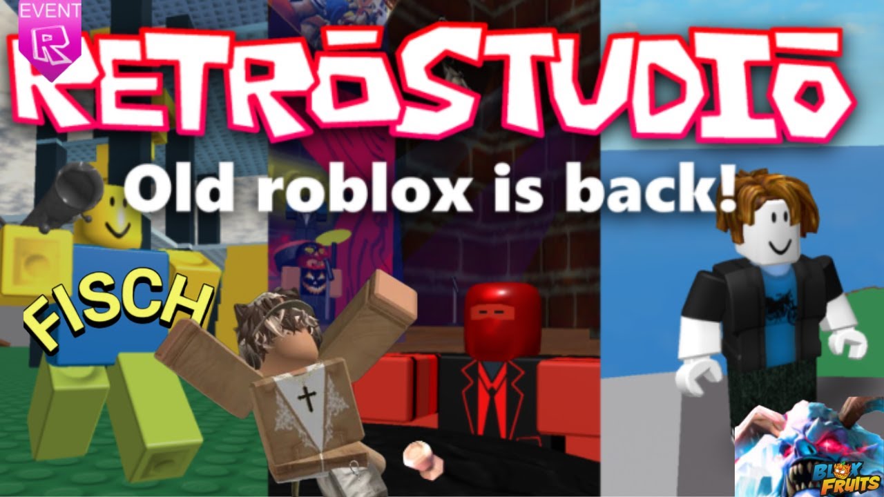 -RETRO ROBLOX - and chating - YouTube