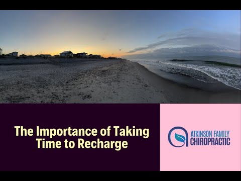 The Importance of Taking Time to Recharge - YouTube