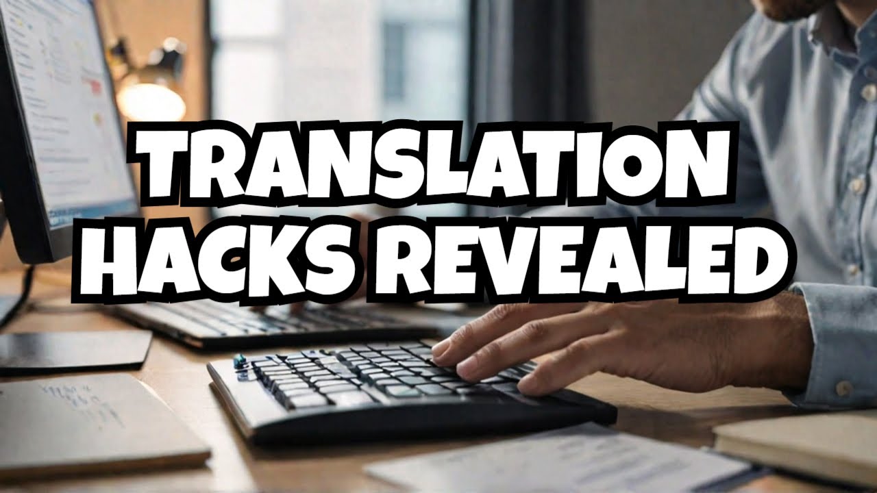 MIND-BLOWING Translation Process Hacks Revealed - YouTube