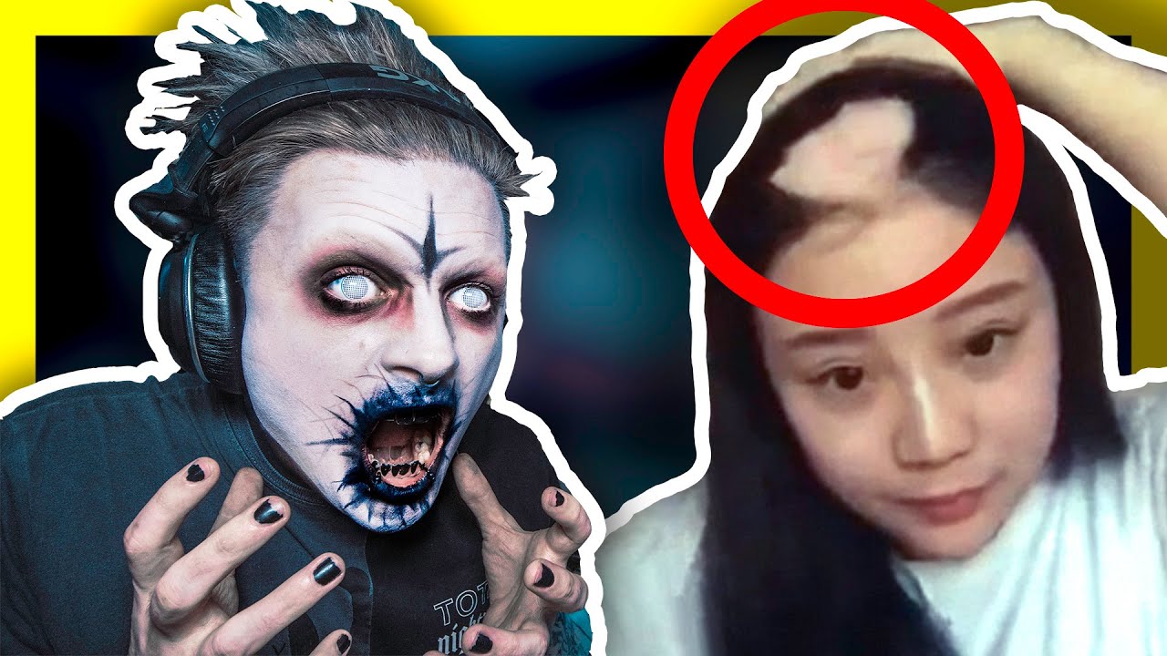 GOTH REACTS TO HAIR FAILS! (SHE LOST HER HAIR?!) - YouTube