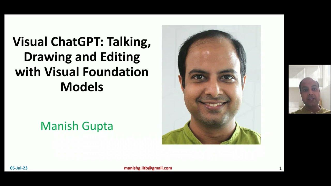 Visual ChatGPT: Talking Drawing and Editing with Visual Foundation Models - YouTube