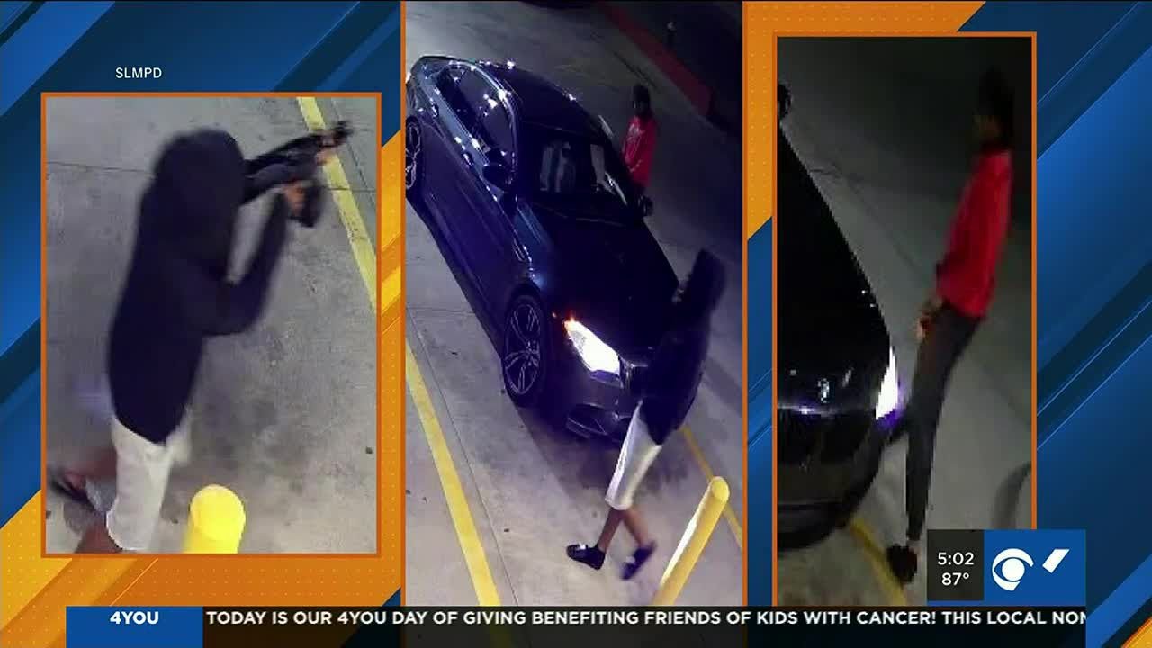 WANTED: Photos show suspects sought after shooting at Soulard gas ...