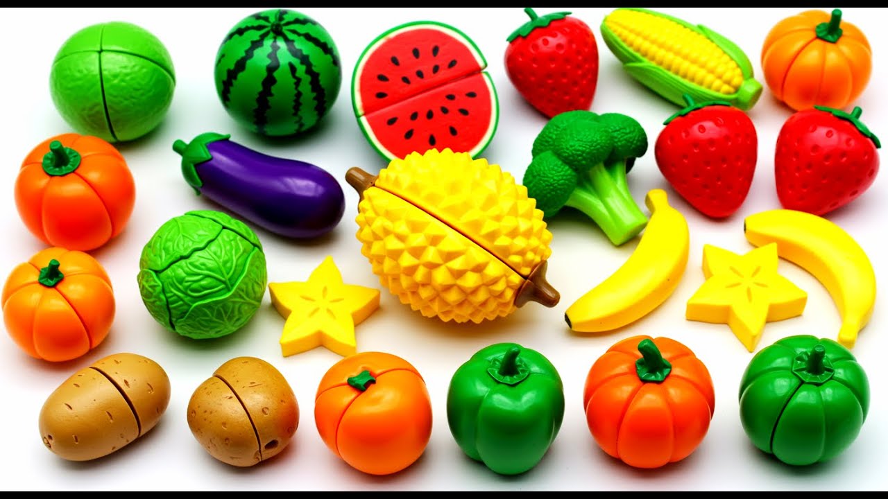 How to Cutting Fruits and Vegetables ASMR - YouTube
