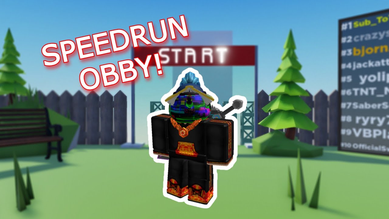 How to complete the SPEEDRUN OBBY in the SIMPLE OBBY! - YouTube