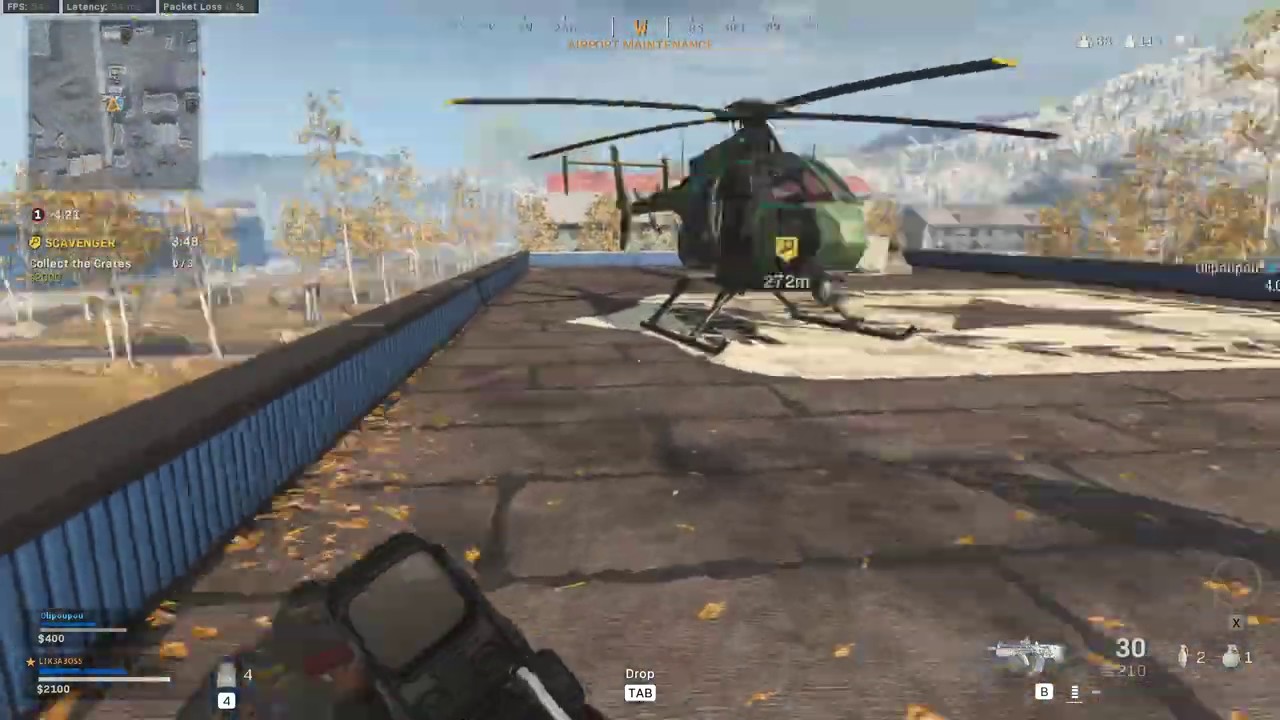 Call of Duty Warzone When your only weapon is a Helicopter - YouTube