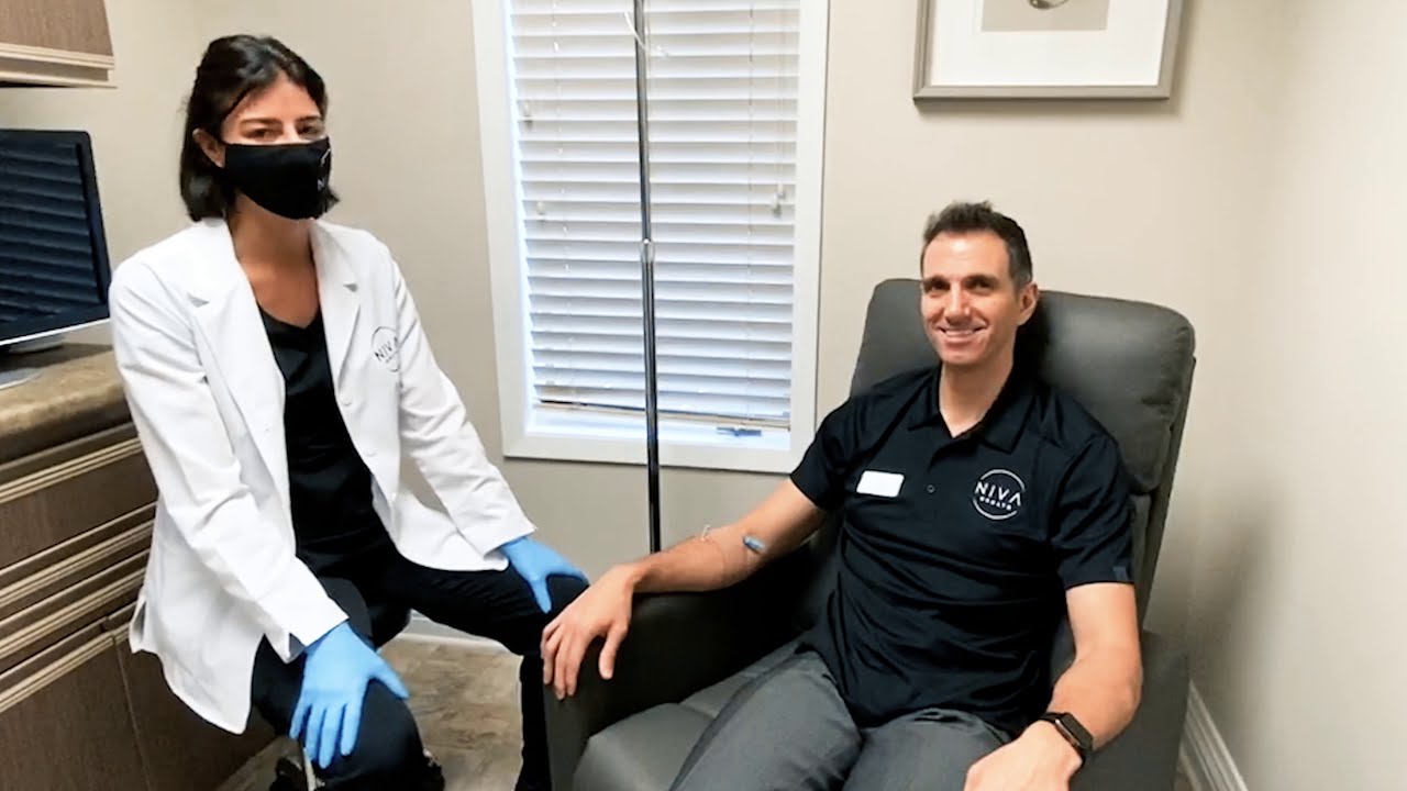 NIVA Health | Dr. Foss Gets IV Therapy AND MORE! - YouTube