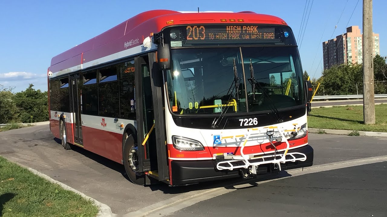 TTC Northbound Ride Video on 7226 on route 945 Kipling Express - YouTube