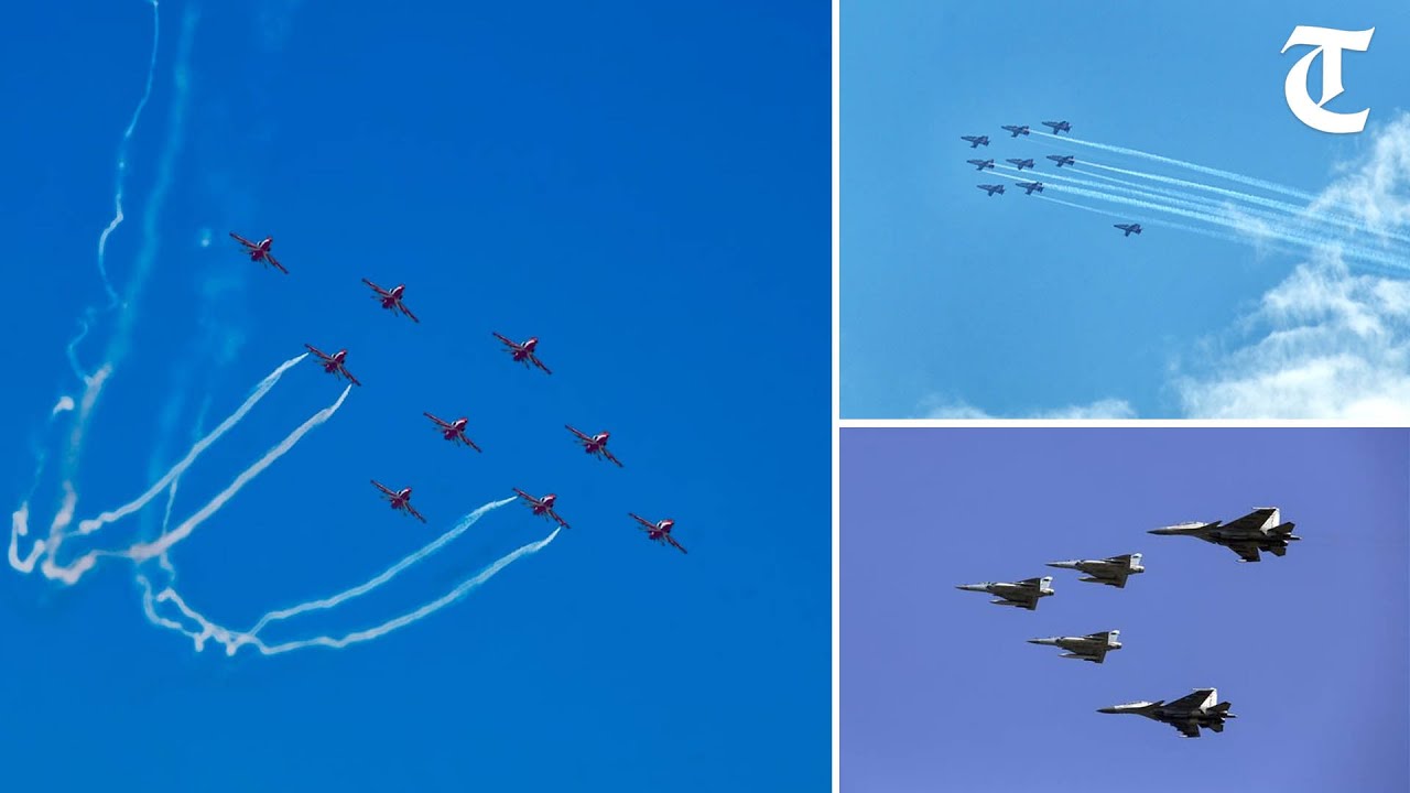 Watch: Fighter jets of Indian Air Force display spectacular air show ...