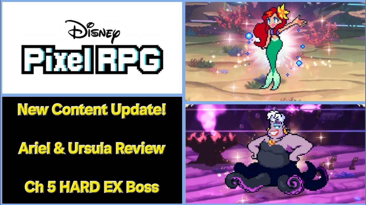 Disney Pixel RPG | The Little Mermaid is Here! Ch. 5 Story Content ...