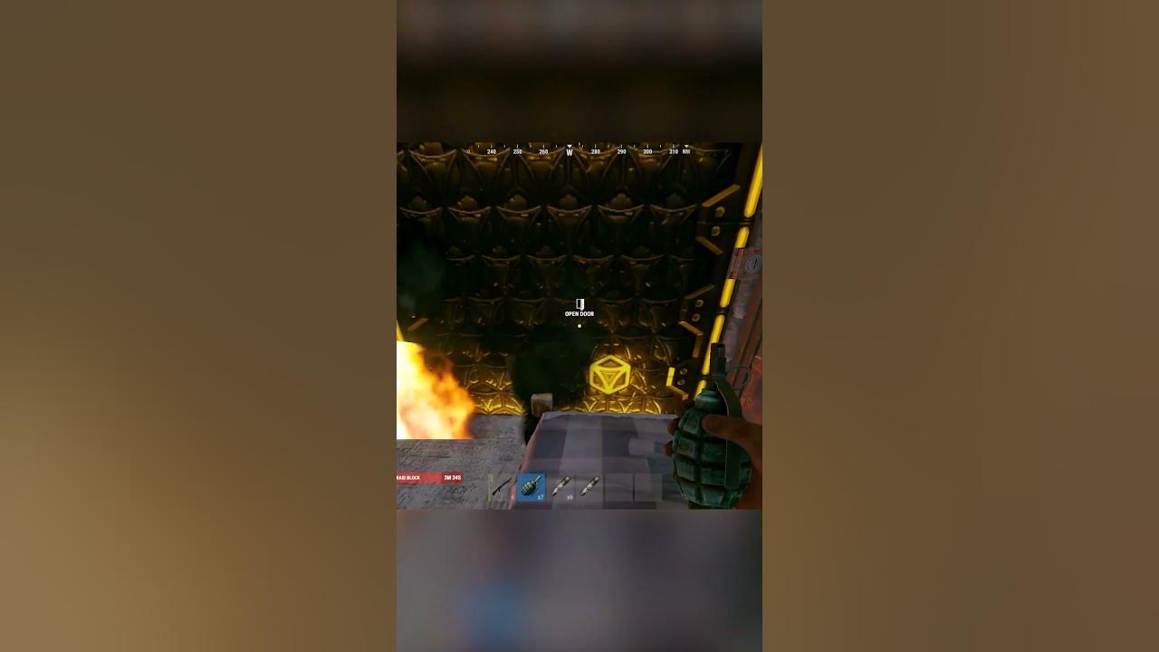 Raid defense with a jackhammer #proezidi #rust #shorts #rustgameplay #rustconsole - YouTube