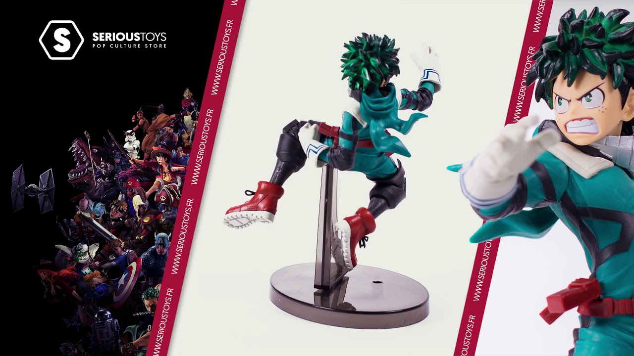 360 Degrés Izuku Midoriya / Deku the Amazing Heroes - Banpresto - 14 cm ...