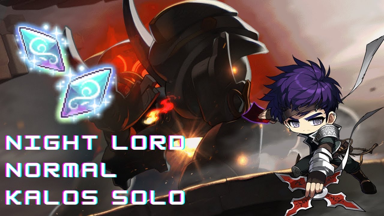 Night Lord Normal Kalos Solo - GMS | Kronos - YouTube